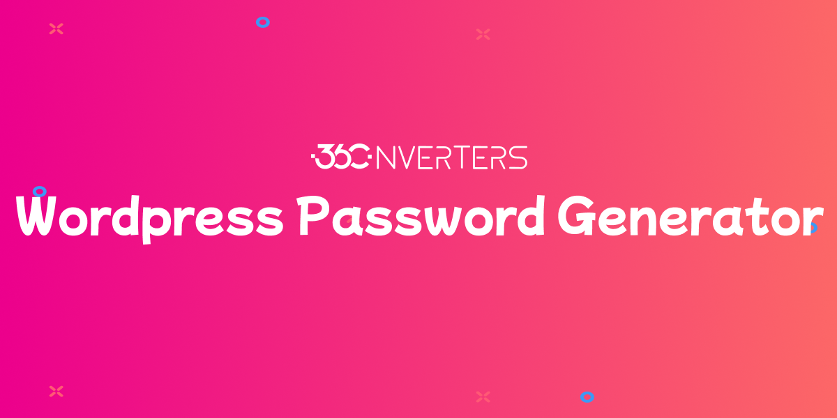 WordPress Password Generator | Secure & Free Online Tool...
