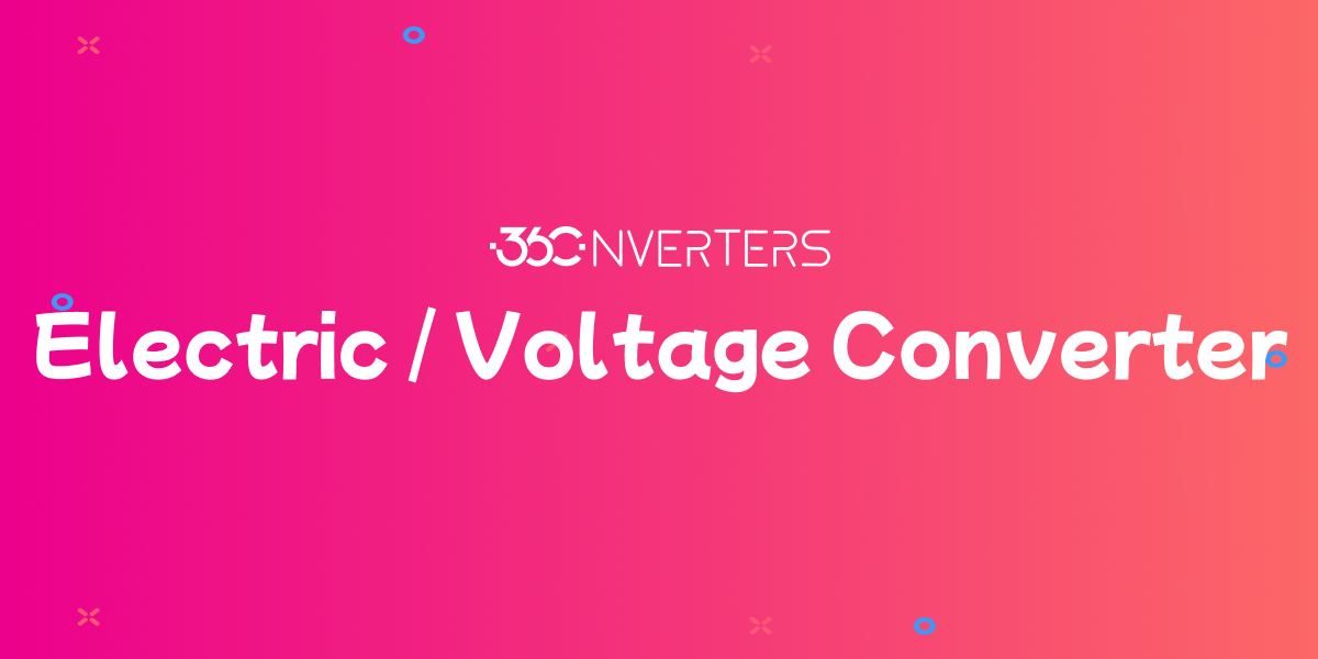 Voltage Converter Tool | Convert 110V & 220V Instantly